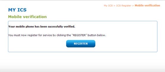 ICS / OTP– Identification Code Service / One Time Password